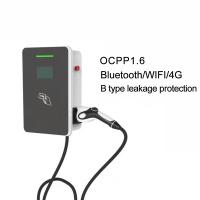 China 7kW CE Commercial EV Charger IP55 Smart Cloud Fast Charging Station for Residential Parking Lots for sale