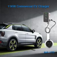 China Three Phase Commercial EV Charger Single Phase SAE J1772 11KW for sale
