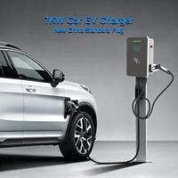 China GB/T 7kW 16A AC Electric Vehicle Charger Smart Home EV Charging Station for sale