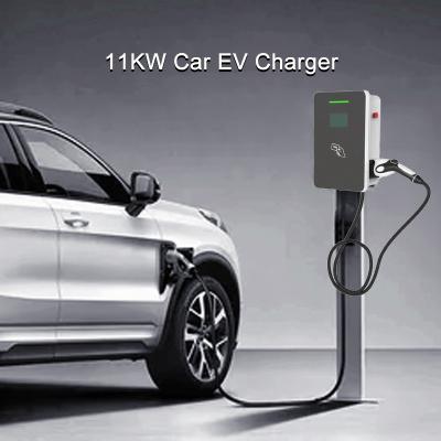 China 11kW AC EV Charger 32A 220V Commercial Electric Vehicle Charging Station CE for sale