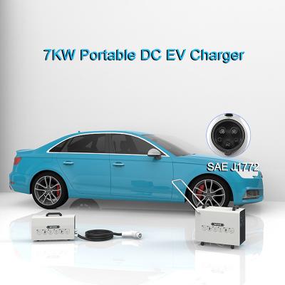 China Portable DC EV Charger 30A 200-750V Output IEC 62196 CCS Mobile Charging Station for sale
