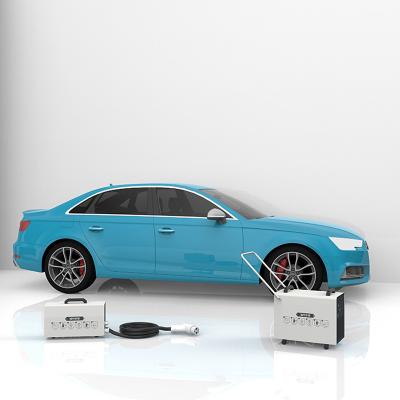 China Portable DC EV Charger 15KW 380V AC Input 200-750V Output Mobile Charging Station for sale