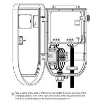 China CE Certified 22kW Commercial EV Charger Station IP55 IEC 61851-1 OCPP 1.6 for sale