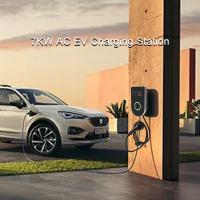 China IEC 61851-1 Level 2 AC Charger TUV 7KW Home EV Charging Station IP55 for sale