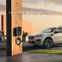 China OCPP1.6 Json AC EV Charging Station CE 11KW Car Charger Single Phase for sale