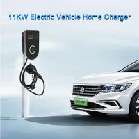 China IEC 61851-1 11KW Electric Vehicle Home Charger IP54 Smart EV Charging Station 32A for sale