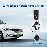 China SAE J1772 22KW AC Electric Vehicle Home Charger with OCPP 1.6 and IP55 for sale