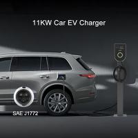 China 11kW AC EV Charger OCPP1.6 SAE J1772 32A 3 Phase Car Charging Station for sale