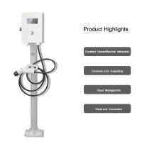China SAE J1772 Certified 7KW Home EV Charger with RS485 Communication Interface for sale
