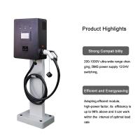 China 3 Phases 30KW DC Car Charging Stations Fast Charger LED Display Touch Screen for sale