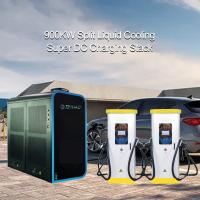 China RFID Card Rapid EV Charging Stations 96% Efficiency Ethernet Communication for sale