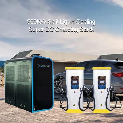 China RFID Card Rapid EV Charging Stations 96% Efficiency Ethernet Communication for sale