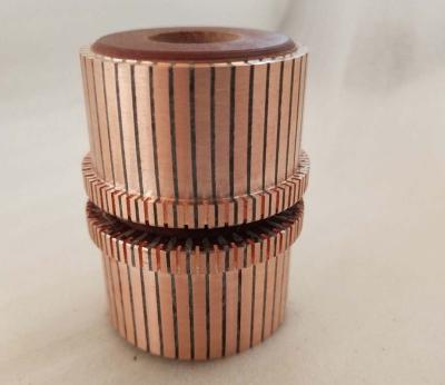 China 69 Segments Starter Motor Commutator featuring Operating temperature range minus 40 degrees Celsius to 150 degrees Celsius and 41 mm Shaft Hole for heavy duty motors for sale