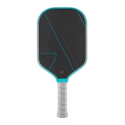 China Custom Cold Pressing T700 Carbon Fiber Pickleball Paddle USAPA Approved 16mm PP Honeycomb Core Outdoor for sale