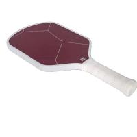China Higooo Mixed Shape Thermoformed Unibody 100% Red Kevlar Pickleball Paddle Grip 16mm for sale