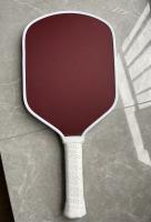 China Higooo Mixed Shape Thermoformed Unibody 100% Red Kevlar Pickleball Paddle Grip 16mm for sale