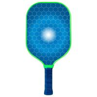 China Custom Logo Fiberglass Pickleball Paddle Set 2 Rackets 4 Balls Bag USAPA Approved Carbon Fiber Surface for sale