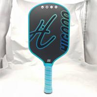 China Matte T700 Carbon Fiber Pickleball Paddle 16mm Honeycomb Core Thermoformed for sale