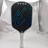 China Matte T700 Carbon Fiber Pickleball Paddle 16mm Honeycomb Core Thermoformed for sale