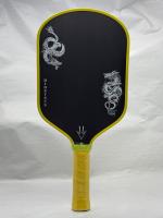 China T700 Carbon Fiber Pickleball Paddle Dragon Design 16mm Thickness for Wholesale Custom for sale