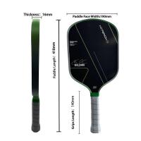 China Higooo 3S GEN3 Hot-Pressed T700 Carbon Fiber Pickleball Paddle 16mm Core for High-Speed Hitting for sale