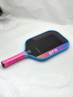 China USAPA Approved Pickleball Paddle T700 Carbon Fiber Surface 3 Layer Sandwich Core Hot Press Molding for sale