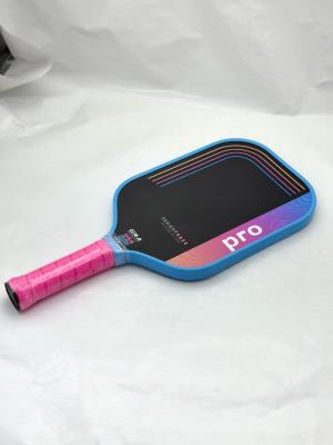 China USAPA Approved Pickleball Paddle T700 Carbon Fiber Surface 3 Layer Sandwich Core Hot Press Molding for sale