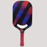 China T-700 Carbon Fiber Pickleball Paddle 16mm Honeycomb Core Thermoformed Frameless Design for sale