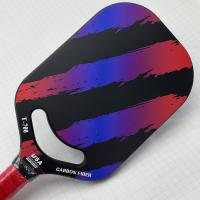China T-700 Carbon Fiber Pickleball Paddle 16mm Honeycomb Core Thermoformed Frameless Design for sale