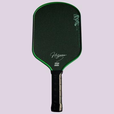 China LONG HIGOOO Pickleball Paddle 16mm Thermoformed Titanium Foam Core Hybrid Power Serrated with Cover for sale