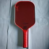 China HIGOOO ZHUQUE 16mm TechFlex Power TFP Core Red Kevlar Pickleball Paddle with Free Cover for sale