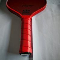 China HIGOOO ZHUQUE 16mm TechFlex Power TFP Core Red Kevlar Pickleball Paddle with Free Cover for sale