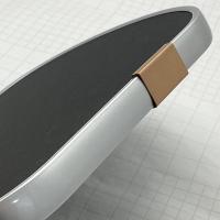 China HIGOOO Custom Carbon Fiber Pickleball Paddle 14mm 16mm Electroplated Shiny Edge Elongated Design for sale