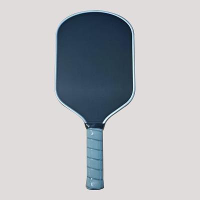 China HIGOOO Custom Pickleball Paddle 14mm 16mm Electroplated Shiny Edge Metal Carbon Fiber Construction for sale