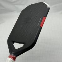 China Aerodynamic Edgeless Carbon Fiber Pickleball Paddle 16mm Full Foam Core 416mm Length for sale