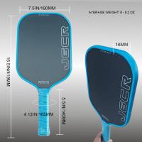China HONOLULU J6CR Pickleball Paddle 16mm CFC Carbon Fiber PowerFlex Technology USAPA Approved for sale