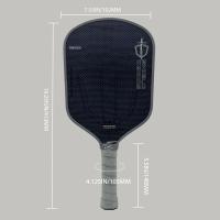 China J2NFT Pickleball Paddle Blue Titanium Wire Surface Gen5 Foam Core 16mm High Elasticity Strong Rotation Control for sale