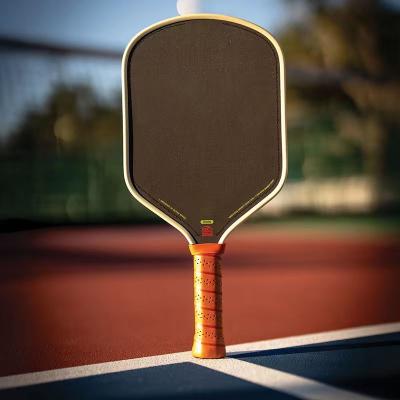 China Bread and Butter Loco Pickleball Paddle 16mm Dual-Density Foam Core Raw Carbon Fiber Elongated for sale