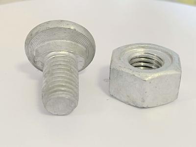 China Carbon Steel 50mm Legnth SAE J429 Grade 2 Heavy Hex Bolts for sale