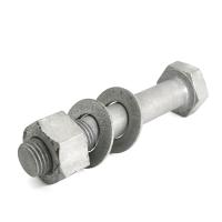 China Hot Dip Galvanized High Tensile Stud Bolt Structural ASTM A325 for sale