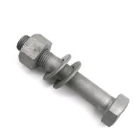 China Hot Dip Galvanized High Tensile Stud Bolt Structural ASTM A325 for sale