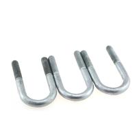 China Carbon Steel Grade 8.8 M16 Zinc Plated Pipe Bracket U Bolt Full Thread for sale