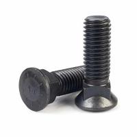 China Grade 10.9 M8 Black Alloy Steel Bolt Square Neck for sale