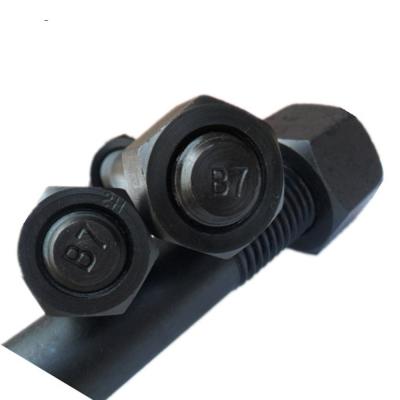 China A193 Grade B7 High Tensile Stud Bolt for sale
