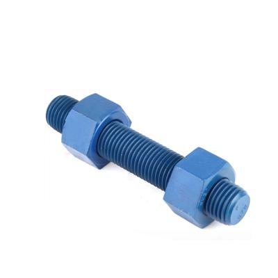 China PTFE Xylan 1424 Coated Threaded Stud Bolt A193 Grade B16 for sale