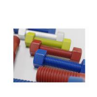 China PTFE Xylan 1424 Coated Threaded Stud Bolt A193 Grade B16 for sale