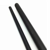 China SAE J429 3M Grade 2 Threaded Rod Black Finish M6 for sale