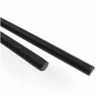 China SAE J429 3M Grade 2 Threaded Rod Black Finish M6 for sale