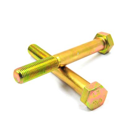 China SAE J429 Zinc Plated Hex Bolts for sale