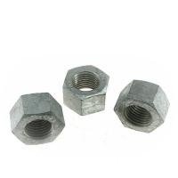 China High Strength Tempered Steel HDG 3/4 Inch Steel Hex Nuts A563 Grade C for sale